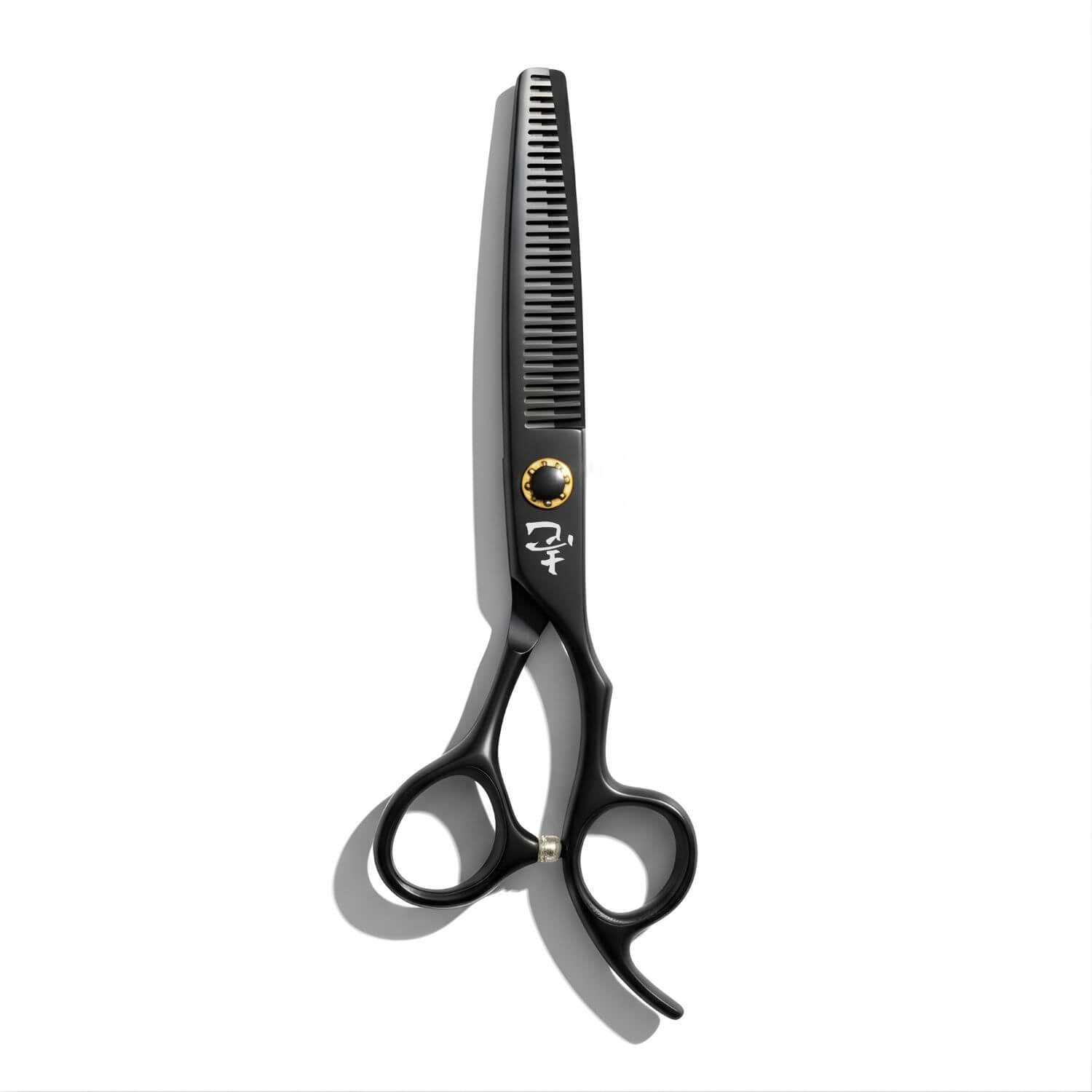 Professional Ichiro Matte Black Thinning Scissors - Premium 440C Steel ...